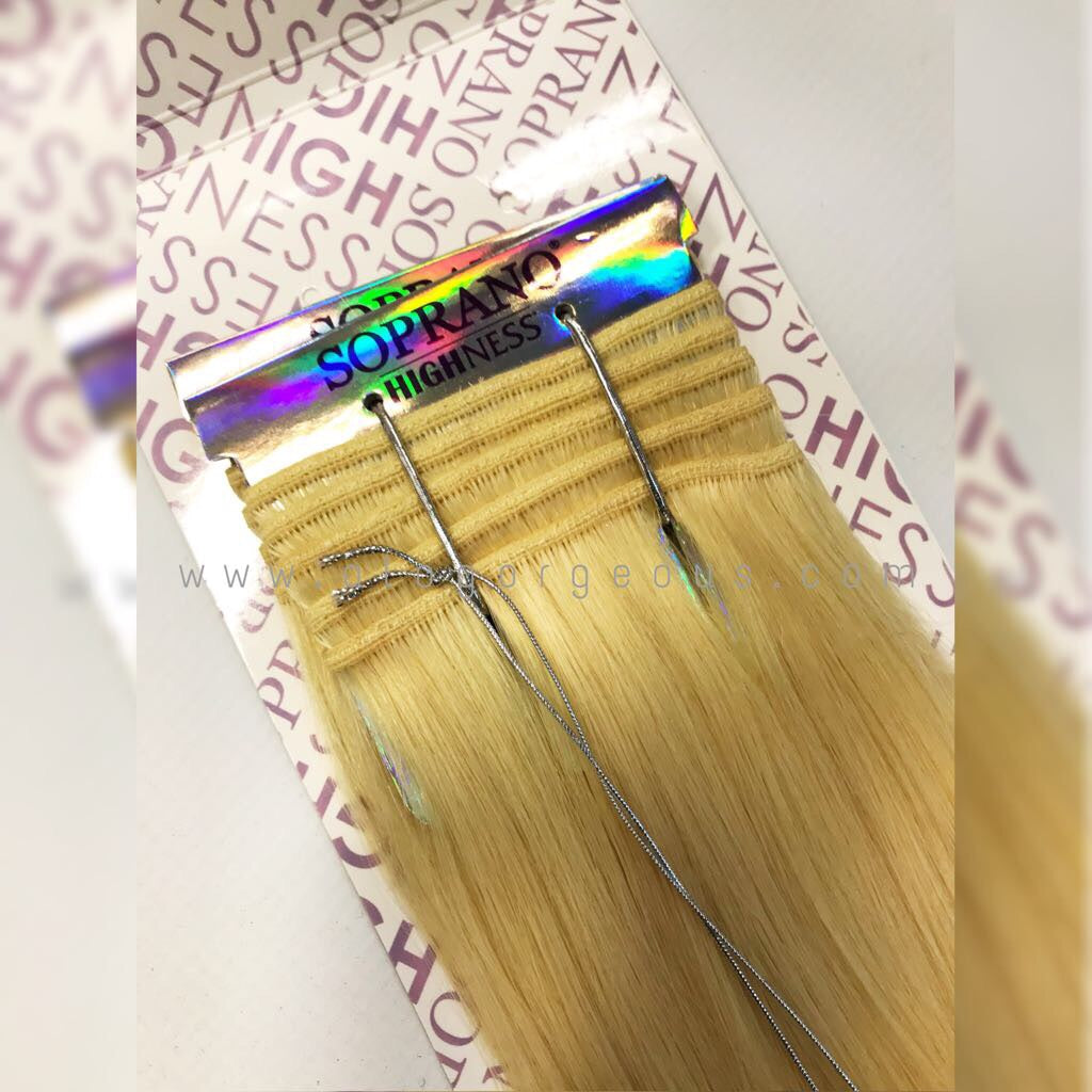 HUMAN HAIR EXTENSIONS SOPRANO HIGHNESS 100% REMI WEAVE SILKY STRAIGHT ...